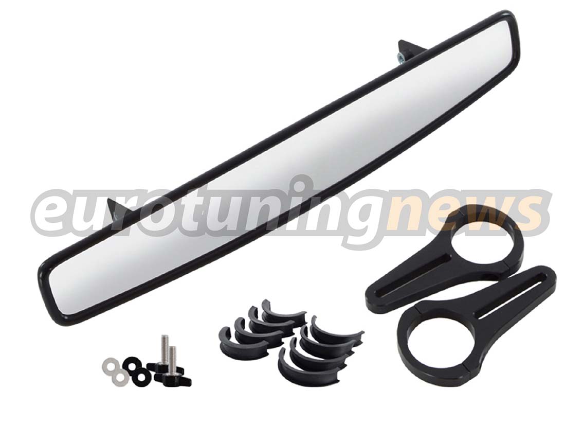 Burton’s 15″ Wide Angle Rear View Track/Race Mirror with brackets to ...