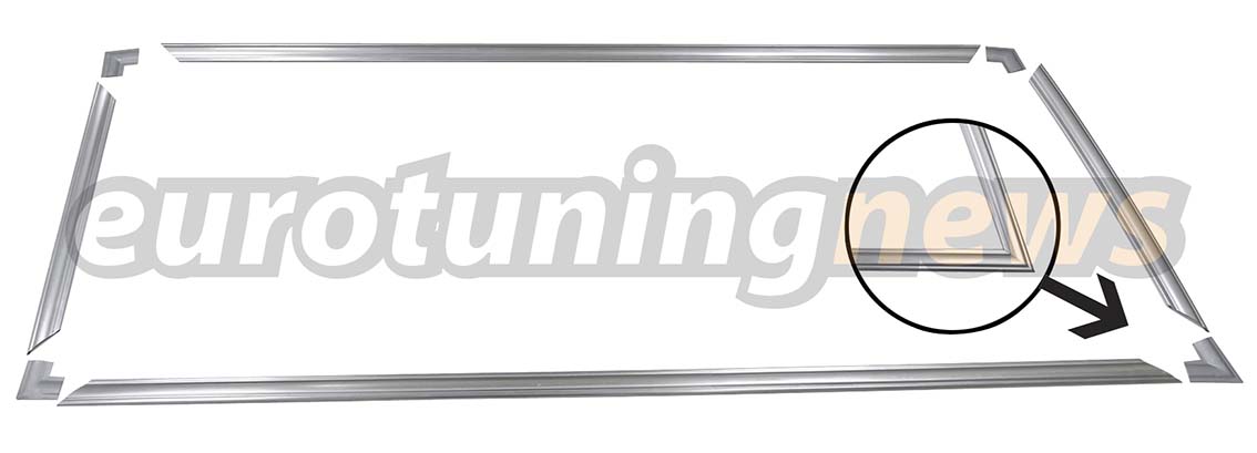 Mini Spares Window Frame Kit for classic Mini Traveller, Countryman and ...