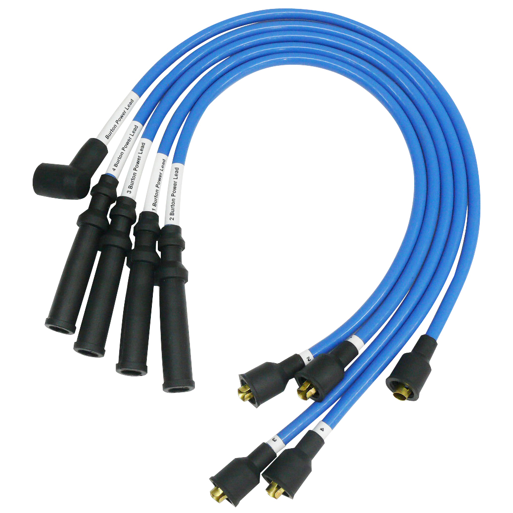 Burton PowerLead 8mm HT Ignition Lead Setfor Ford BDA/BDG Engine with ...
