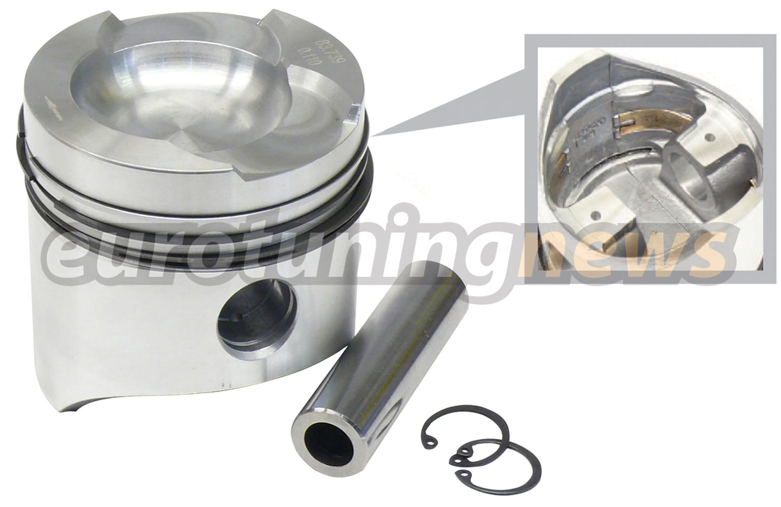 Burton Hepolite Pistons for 1.6 X\Flow OHV Kent 711M (+0.110″ with ...
